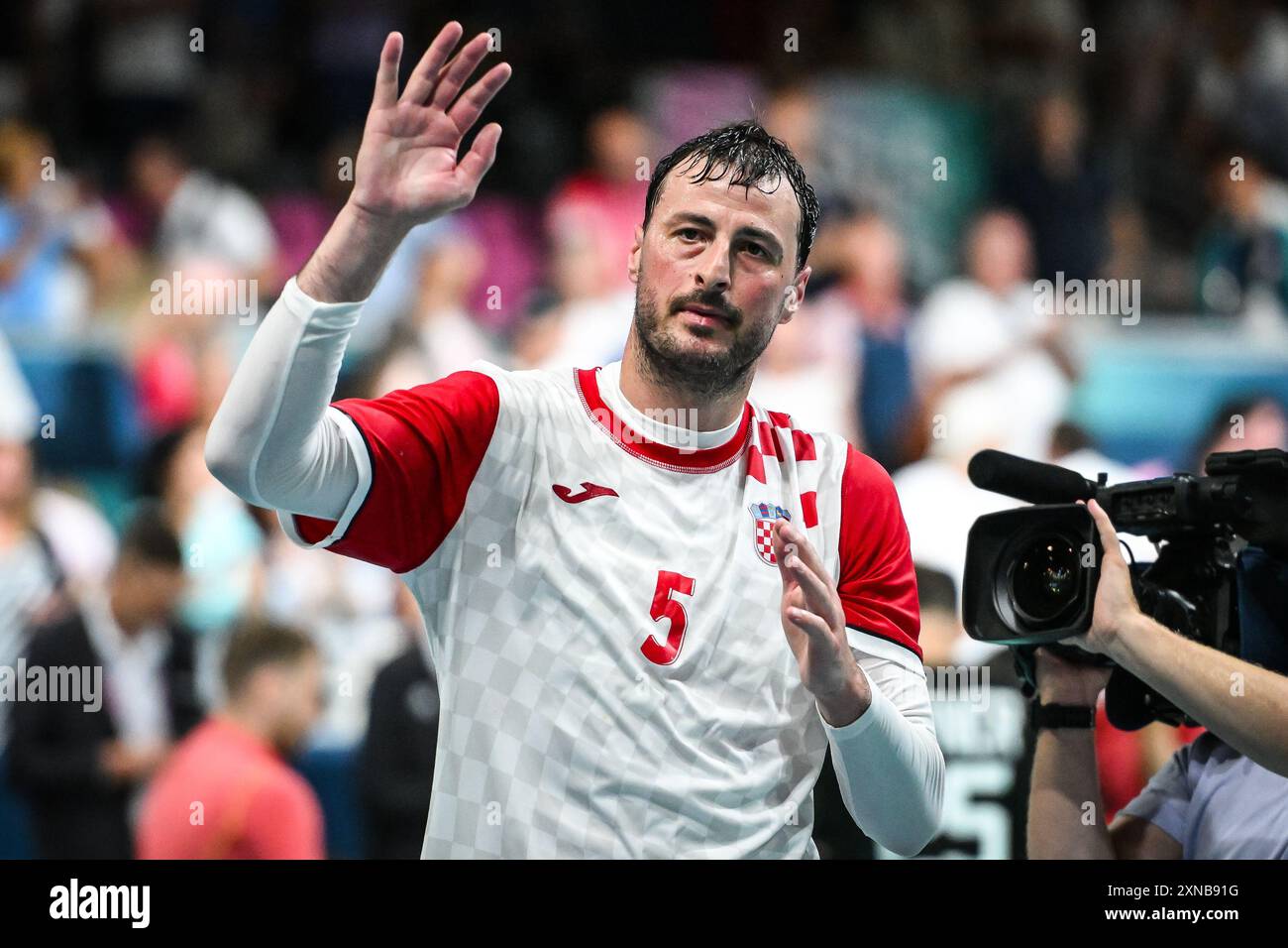 Paris, France 31 July 2024 DUVNJAK Domagoj of Croatia celebrates during ...
