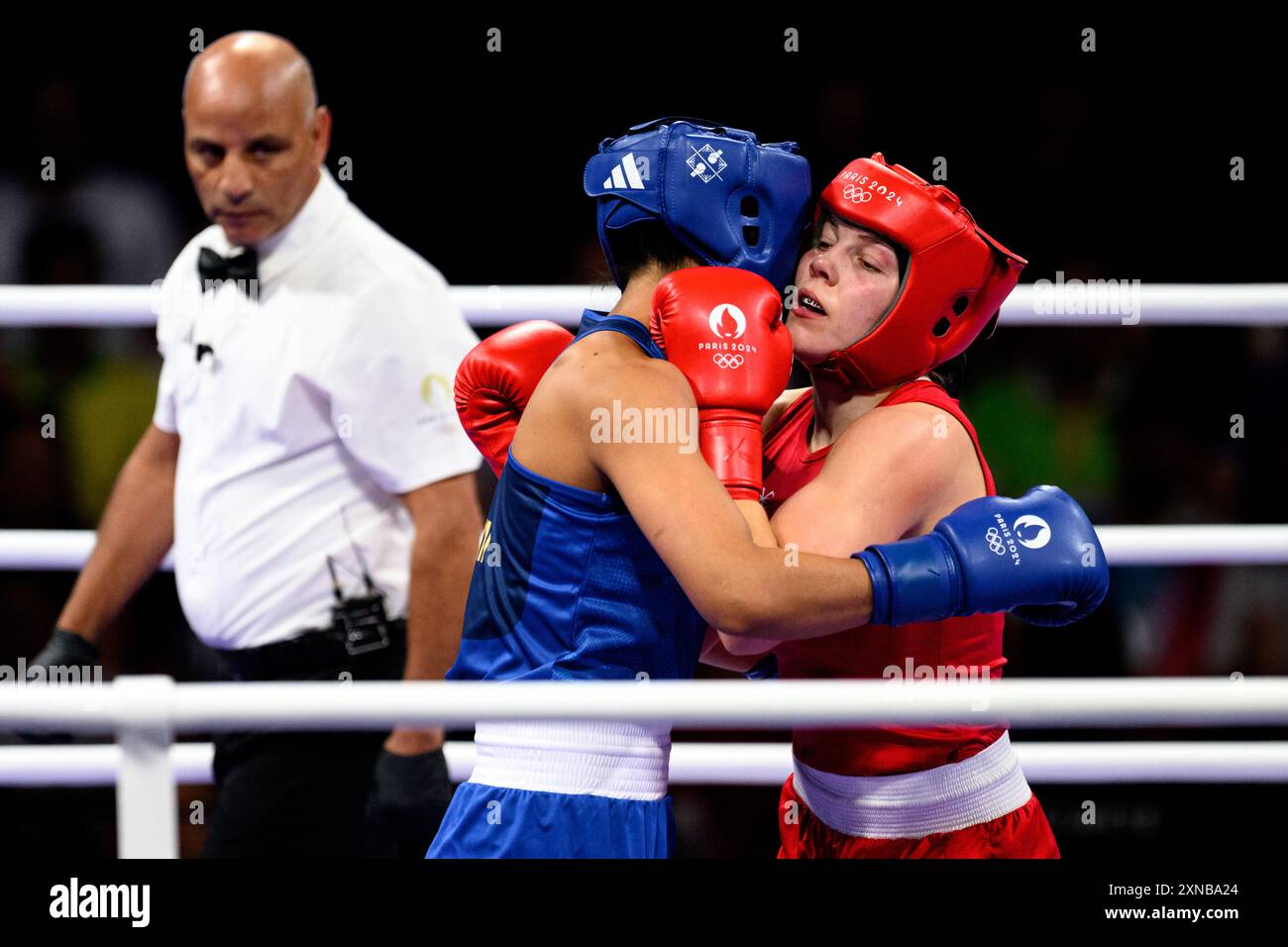 Sunniva Hofstad of, Norway. , . vs Lovlina Borgohain of India in a ...