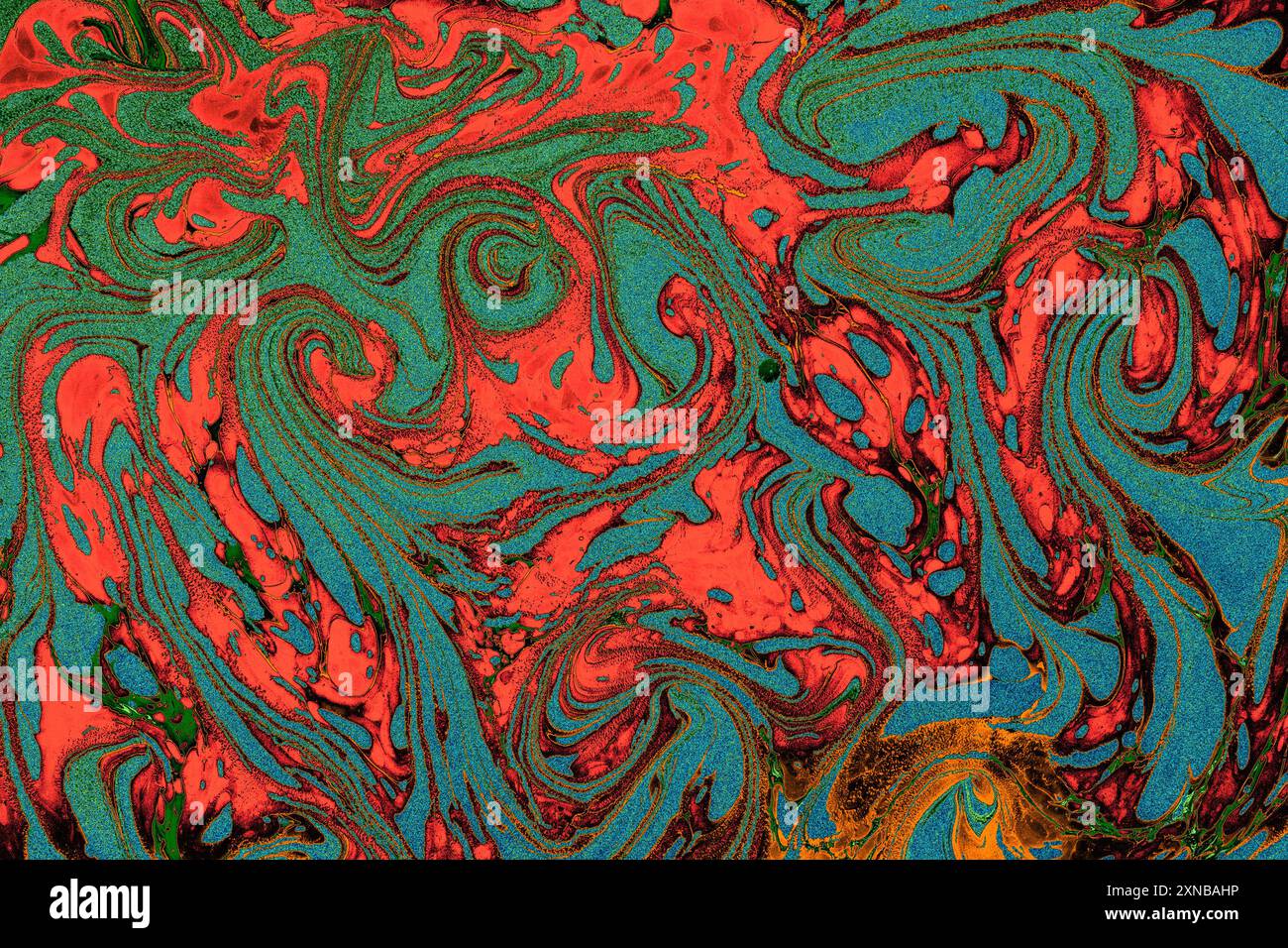 Abstract creative marbling pattern for fabric. Ebru marble effect ...
