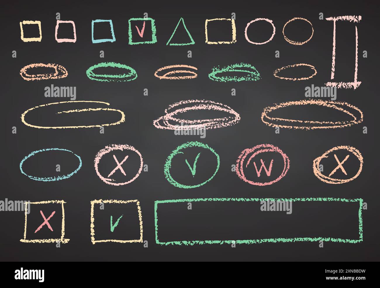 Charcoal pencil hand drawing curly lines, splash, squiggles and shapes ...