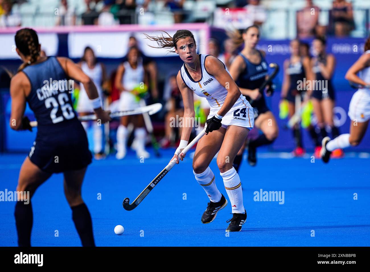 Alejandra Torres Quevedo of Spain in action during Women's Pool B ...