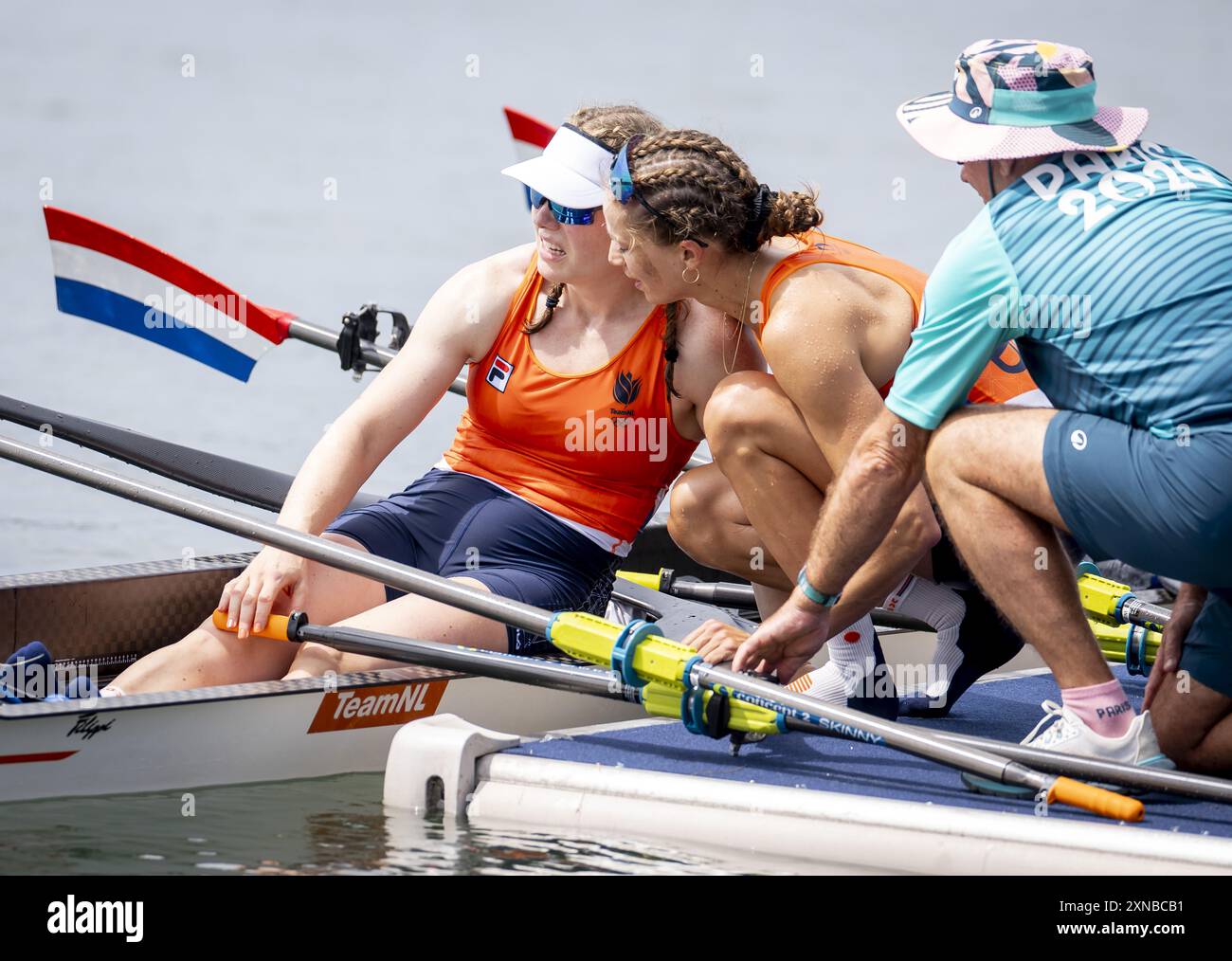 PARIS - Laila Youssifou, Bente Paulis, Roos de Jong and Tessa Dullemans ...