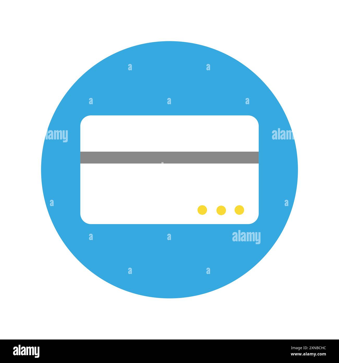 Router icon. White device illustration. Blue circle background. Vector ...