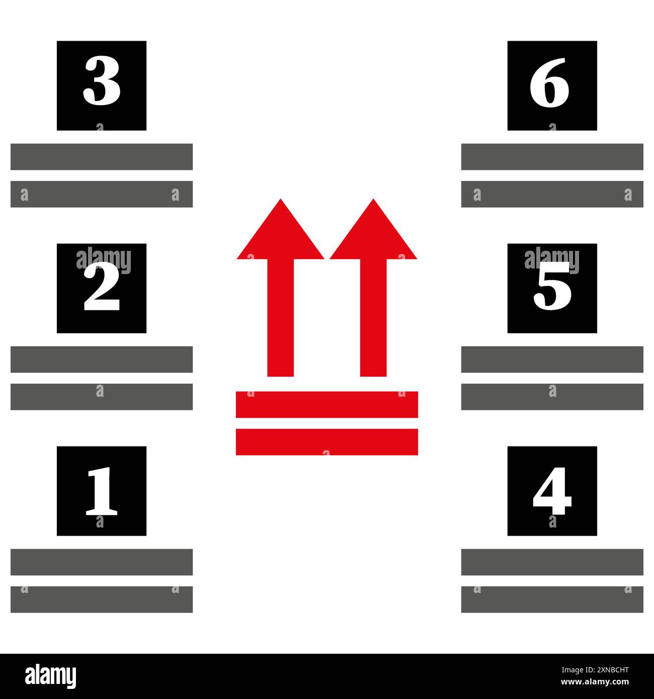 Numbered icons hi-res stock photography and images - Alamy