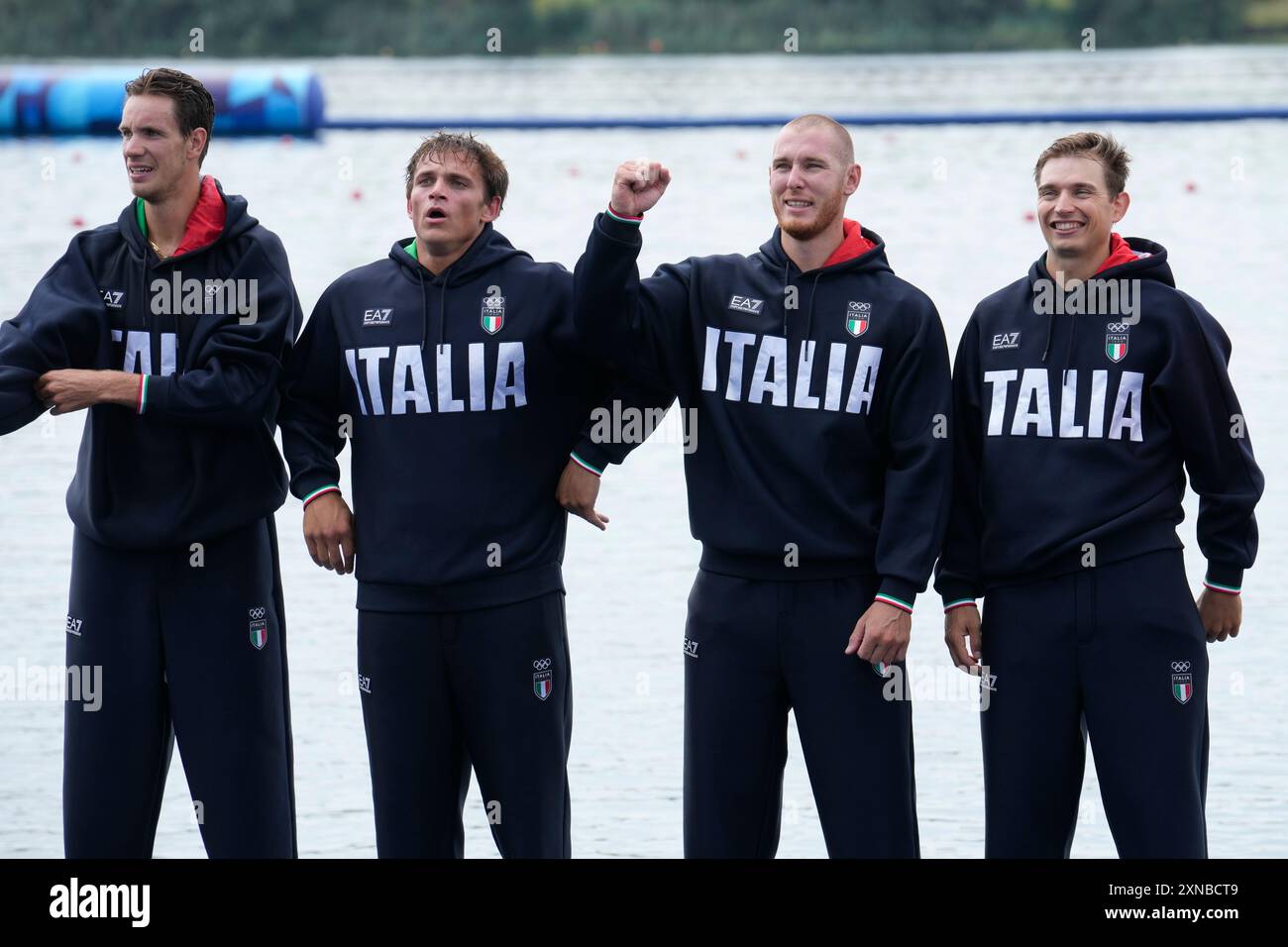 Italy's Giacomo Gentili, Andrea Panizza, Luca Rambaldi and Luca ...