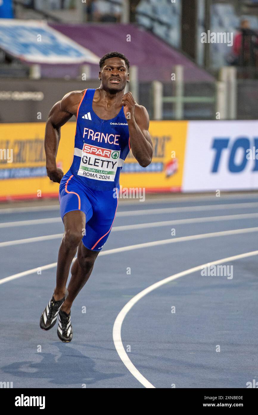 Makenson Gletty (France), men's decathlon bronze medal at European ...