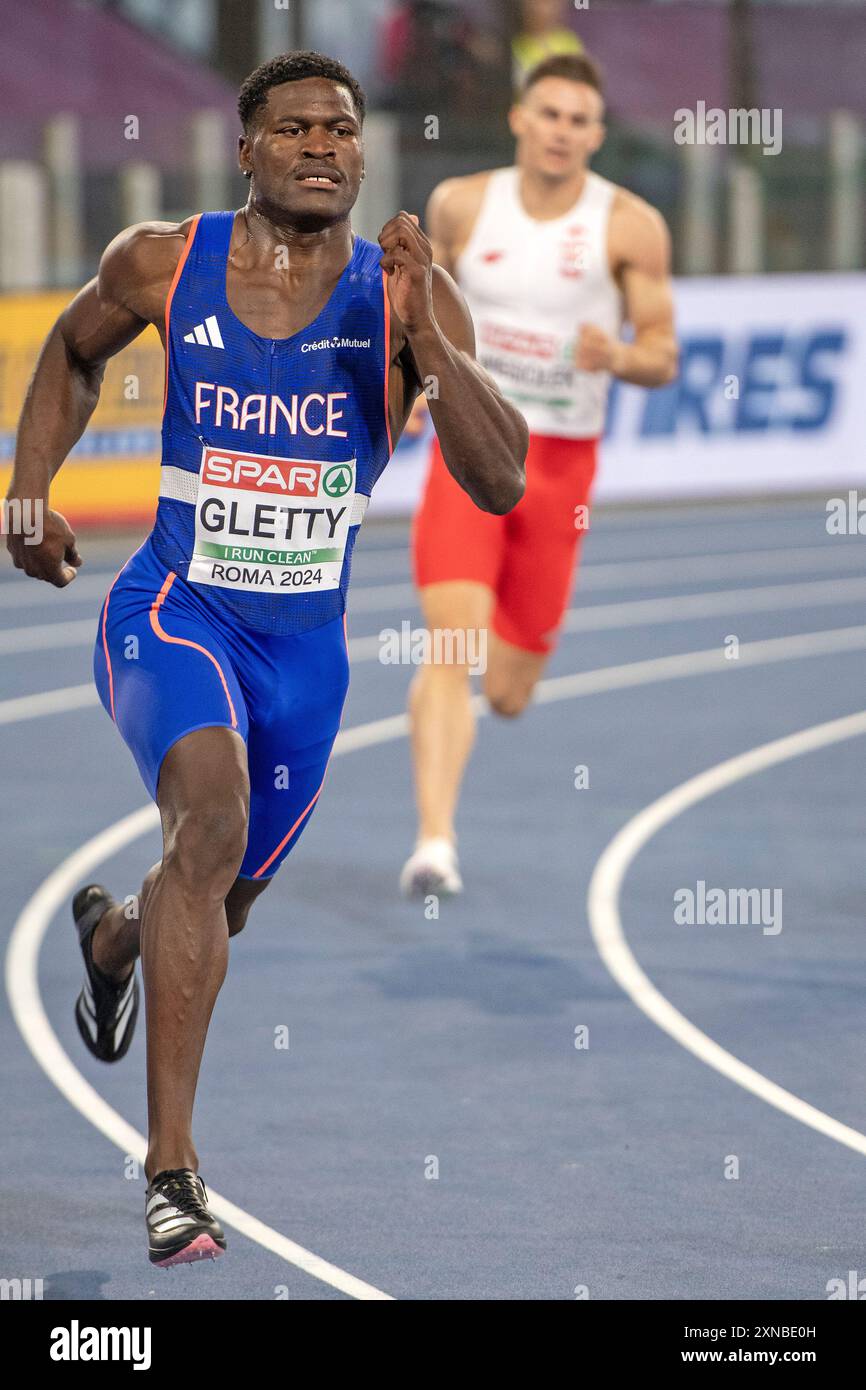 Makenson Gletty (France), men's decathlon bronze medal at European ...