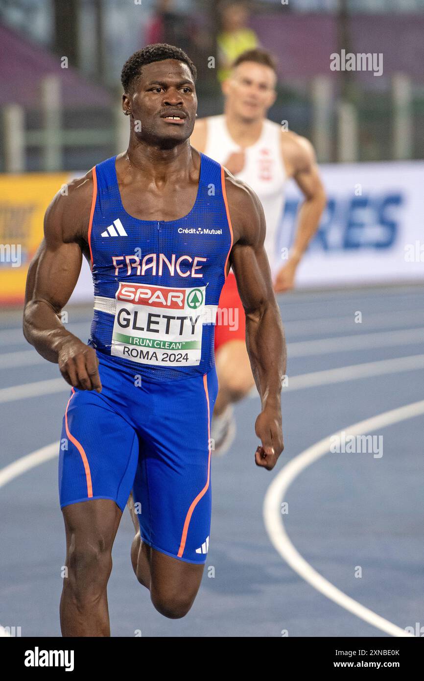 Makenson Gletty (France), men's decathlon bronze medal at European ...