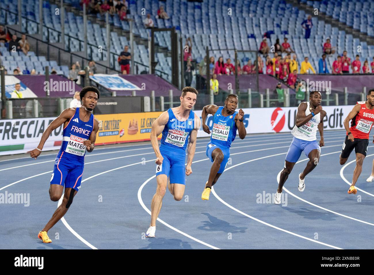 Filippo Tortu (Italy), men's 200m silver medal and 4x100m relay gold ...