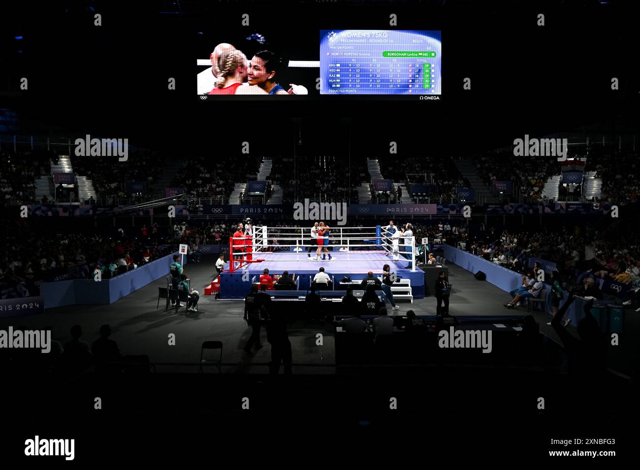 Sunniva Hofstad of, Norway. , . vs Lovlina Borgohain of India in a ...