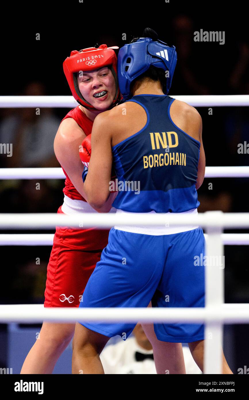 Sunniva Hofstad of, Norway. , . vs Lovlina Borgohain of India in a ...