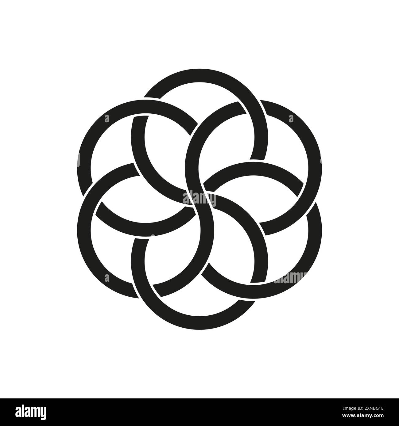 Geometric knot design hi-res stock photography and images - Alamy
