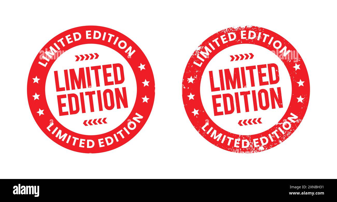 Limited stock stamp Stock Vector Images - Alamy