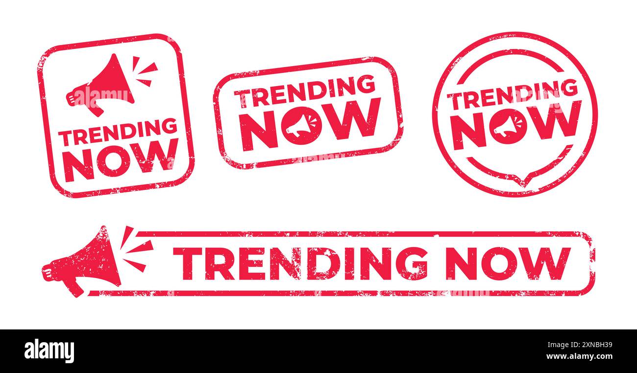 Stamp design trends hi-res stock photography and images - Alamy