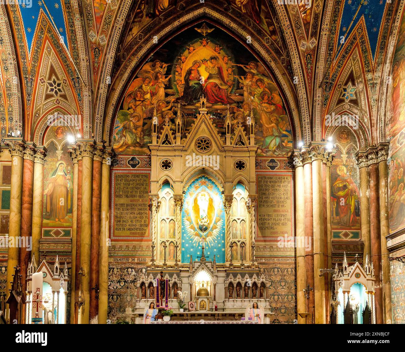 Santa maria immacolata rome hi-res stock photography and images - Alamy