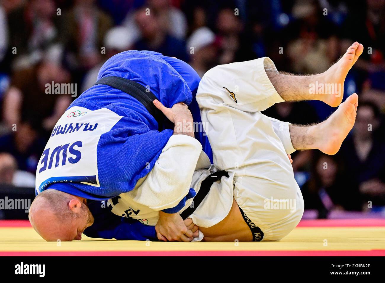 Paris, France. 31st July, 2024. German Judoka Eduard Trippel and ...