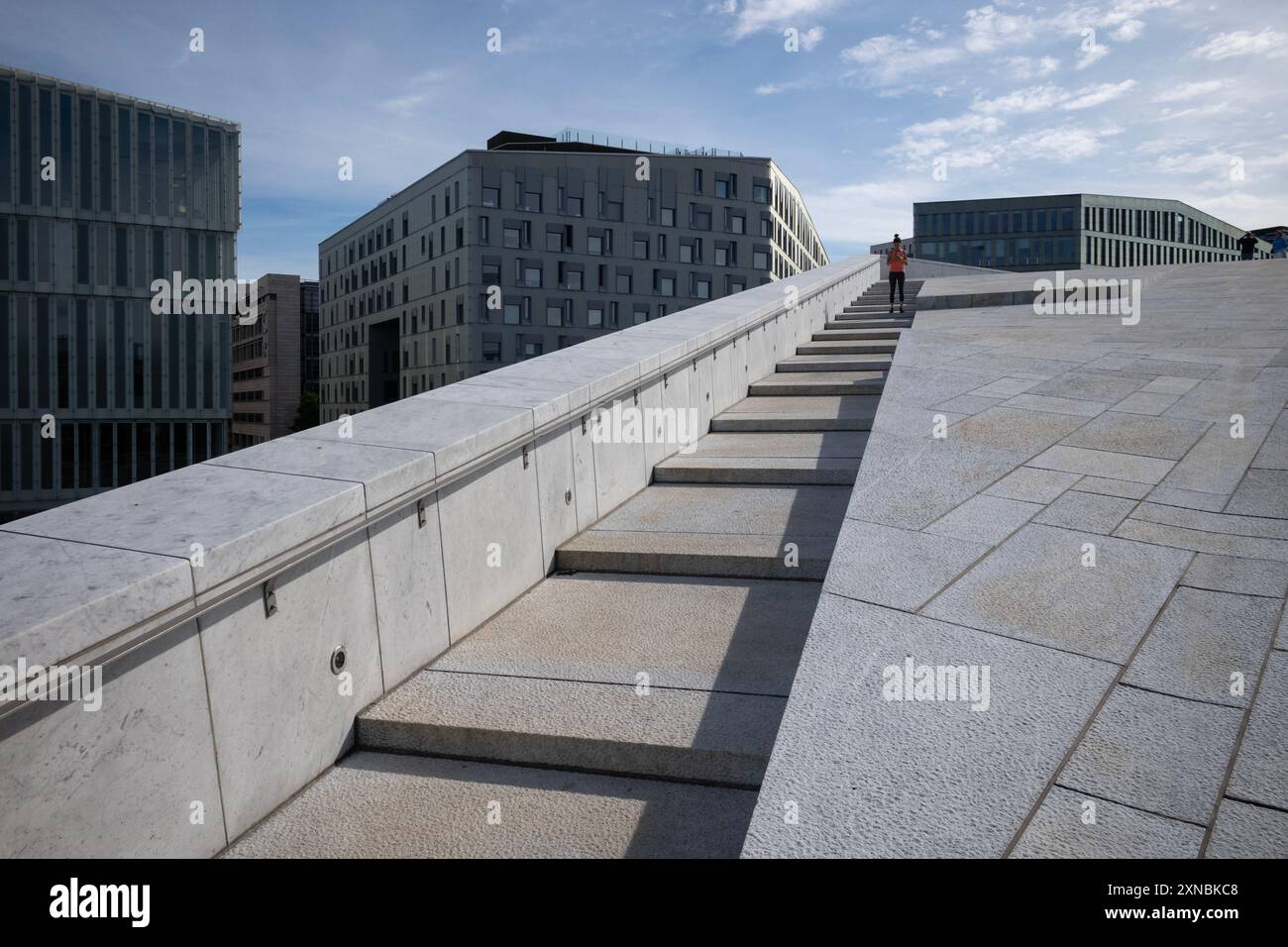 The Oslo Opera House, (Operahuset) home of the Norwegian National Opera ...