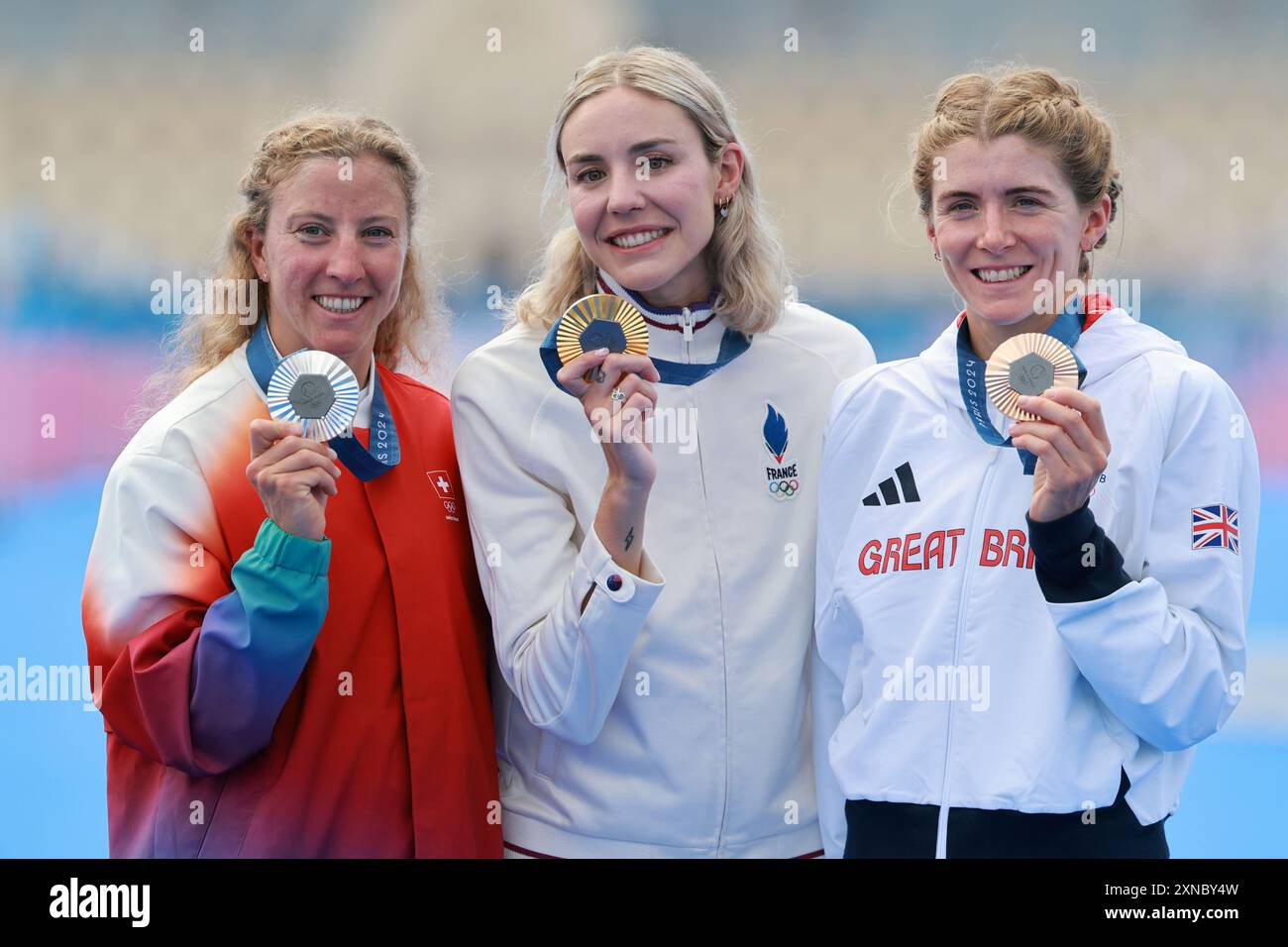 Paris, France. 31st July, 2024. Olympics, Paris 2024, triathlon ...