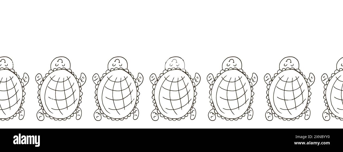 Painting turtles Stock Vector Images - Alamy
