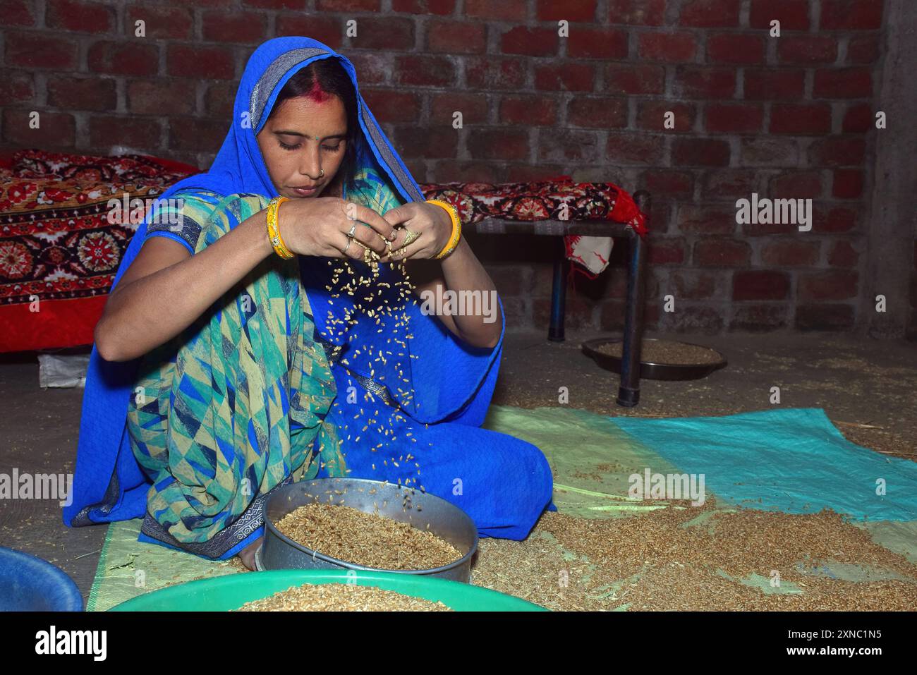 Sifting grain through sieve hi-res stock photography and images - Alamy