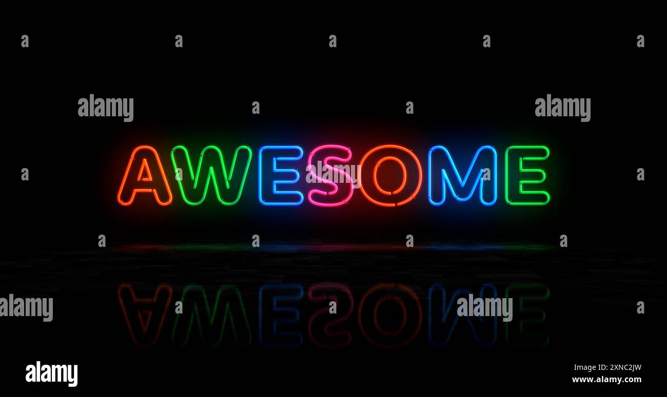 Classic neon art hi-res stock photography and images - Alamy