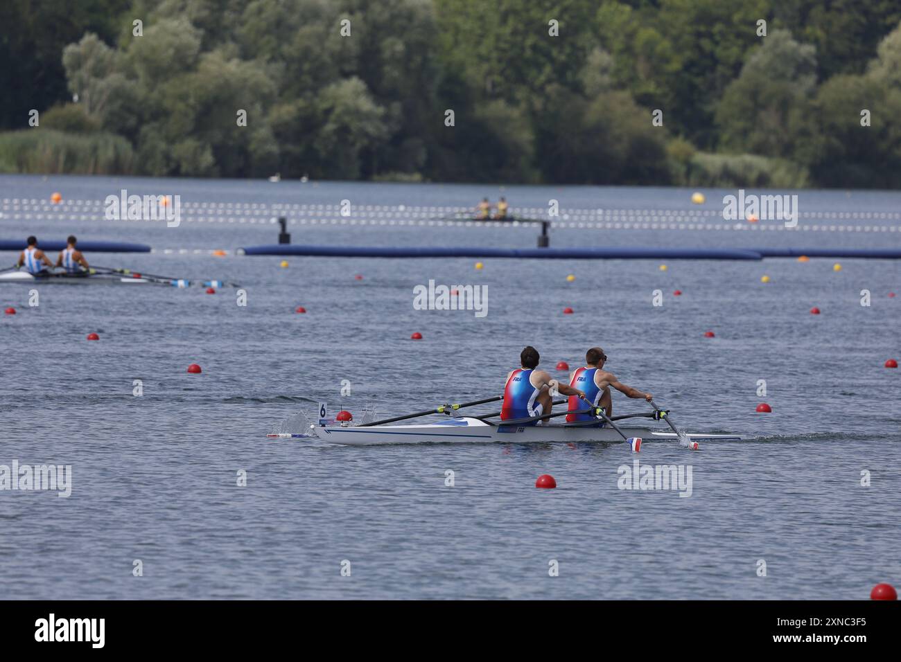 Paris, France 31 July 2024 BEUREY Hugo and LUDWIG Ferdinand of France ...