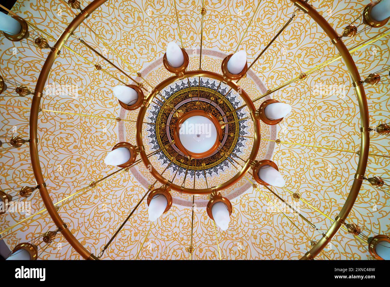 Inside a huge mosque hi-res stock photography and images - Alamy