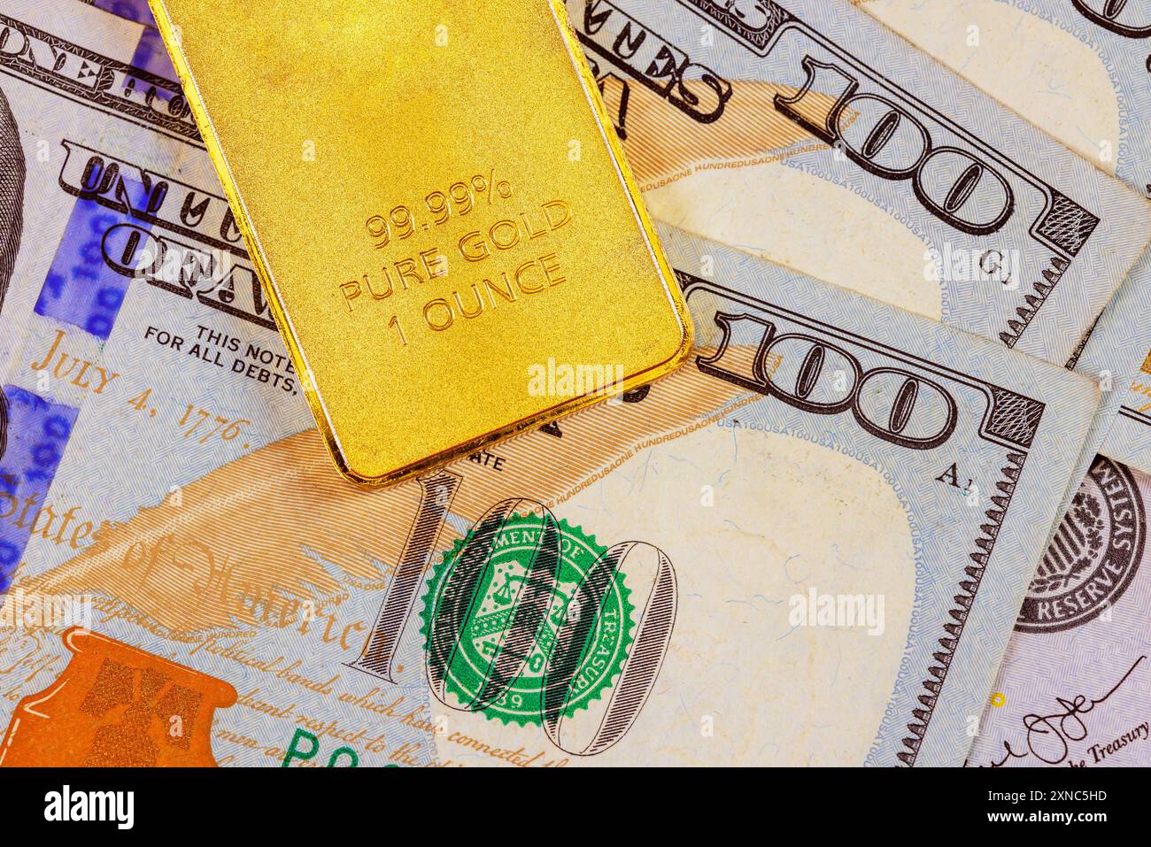 Gold prices in us dollars hi-res stock photography and images - Alamy