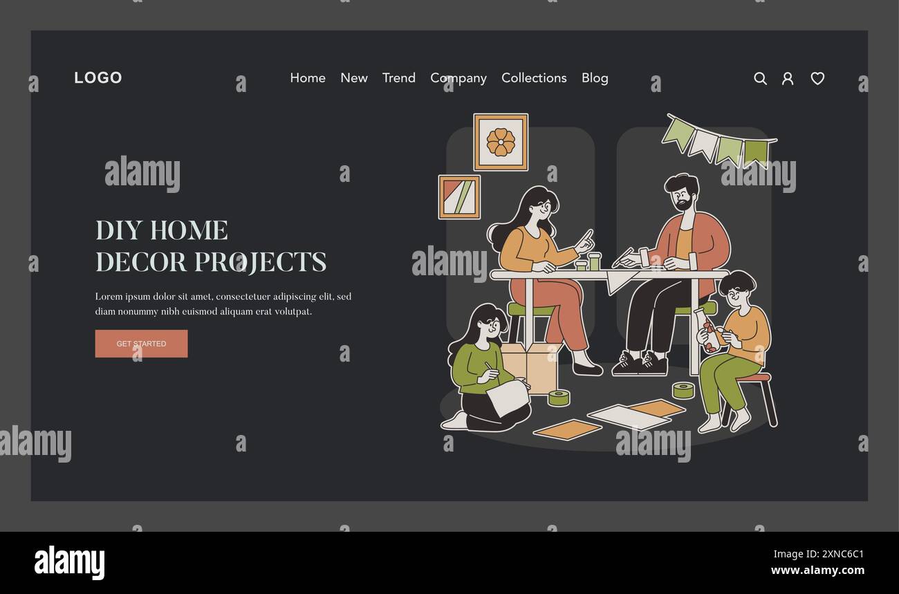 Upcycling crafts Stock Vector Images - Alamy