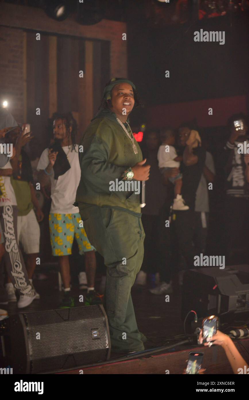 FORT LAUDERDALE, FLORIDA - JULY 28: Rapper YTB Fatt performs live on ...