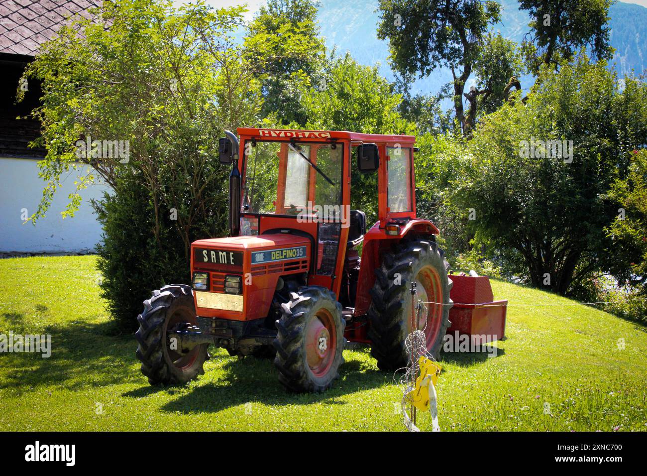 An old Same Tractor Stock Photo - Alamy
