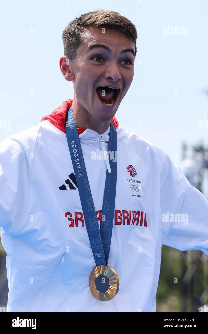 PARIS, FRANCE. 31st July, 2024. Alex Yee of Team Great Britain ...