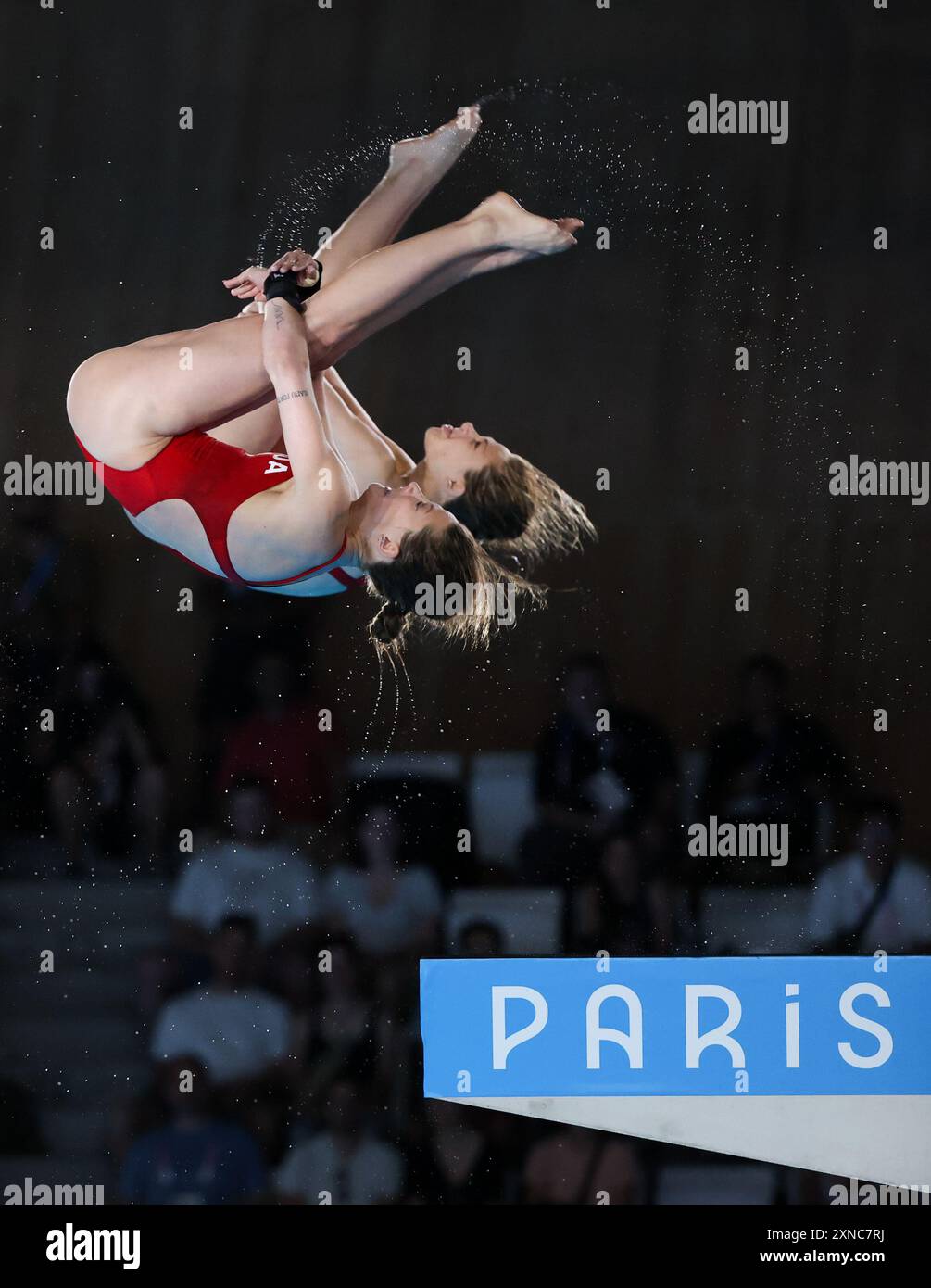 Paris, Ile de France, France. 31st July, 2024. Caeli Mckay and Kate ...