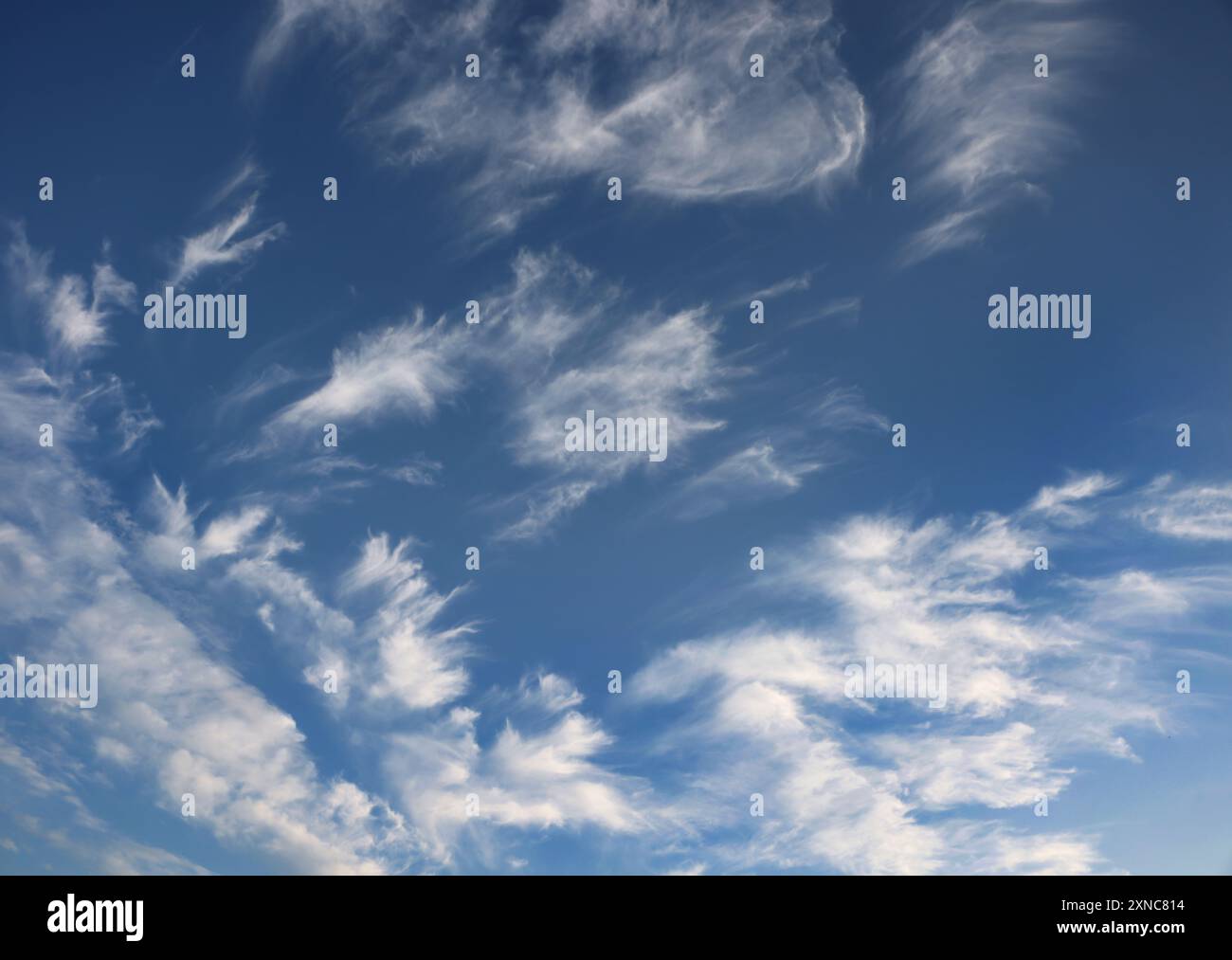 Decorative clouds. Dramatic sky. Natural natural cloud landscape. Soft ...