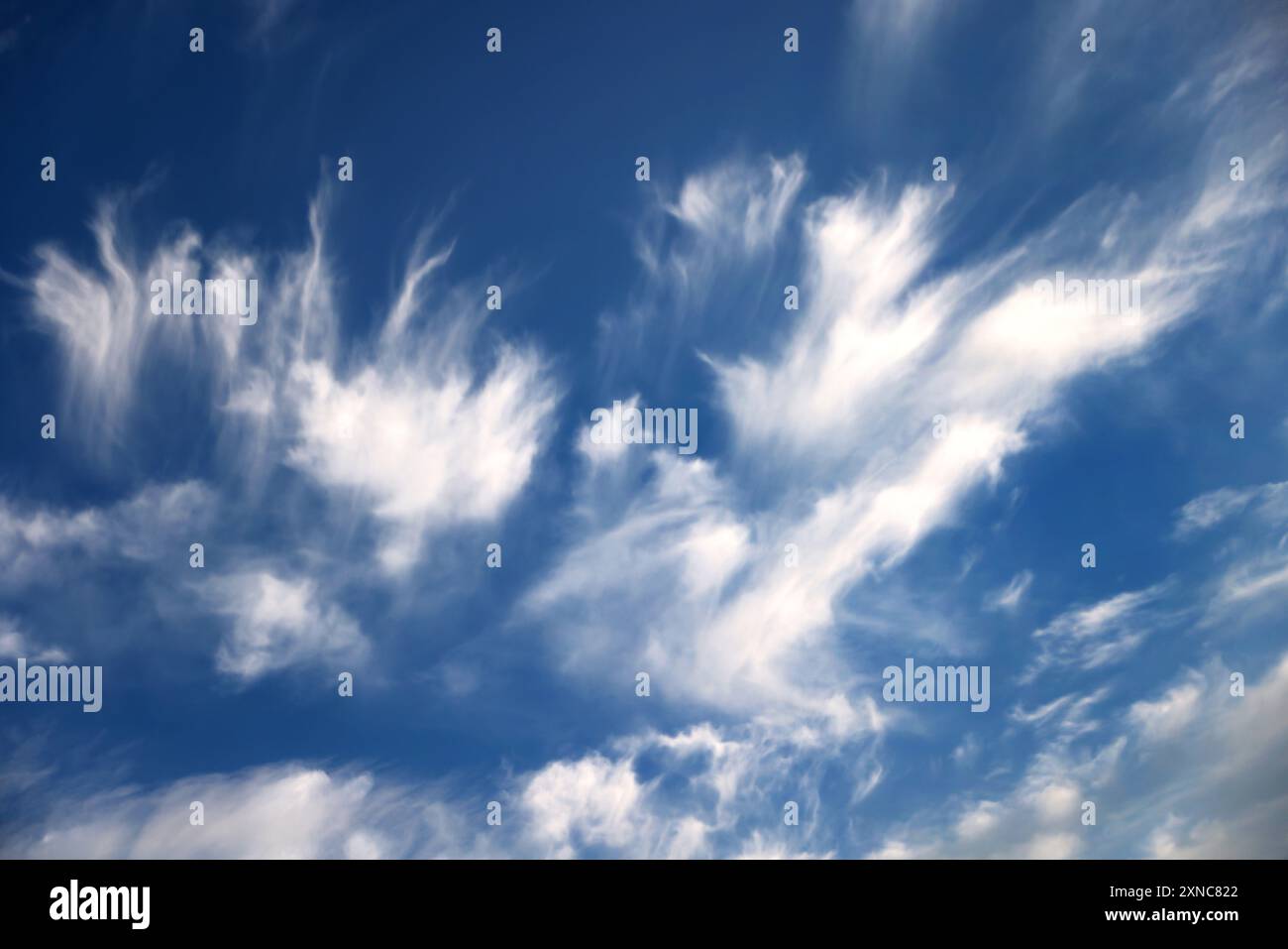 Decorative clouds. Dramatic sky. Natural natural cloud landscape. Soft ...