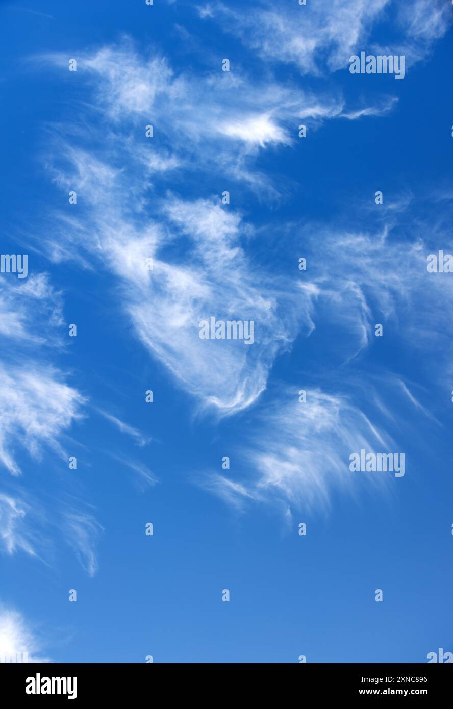 Decorative clouds. Dramatic sky. Natural natural cloud landscape. Soft ...