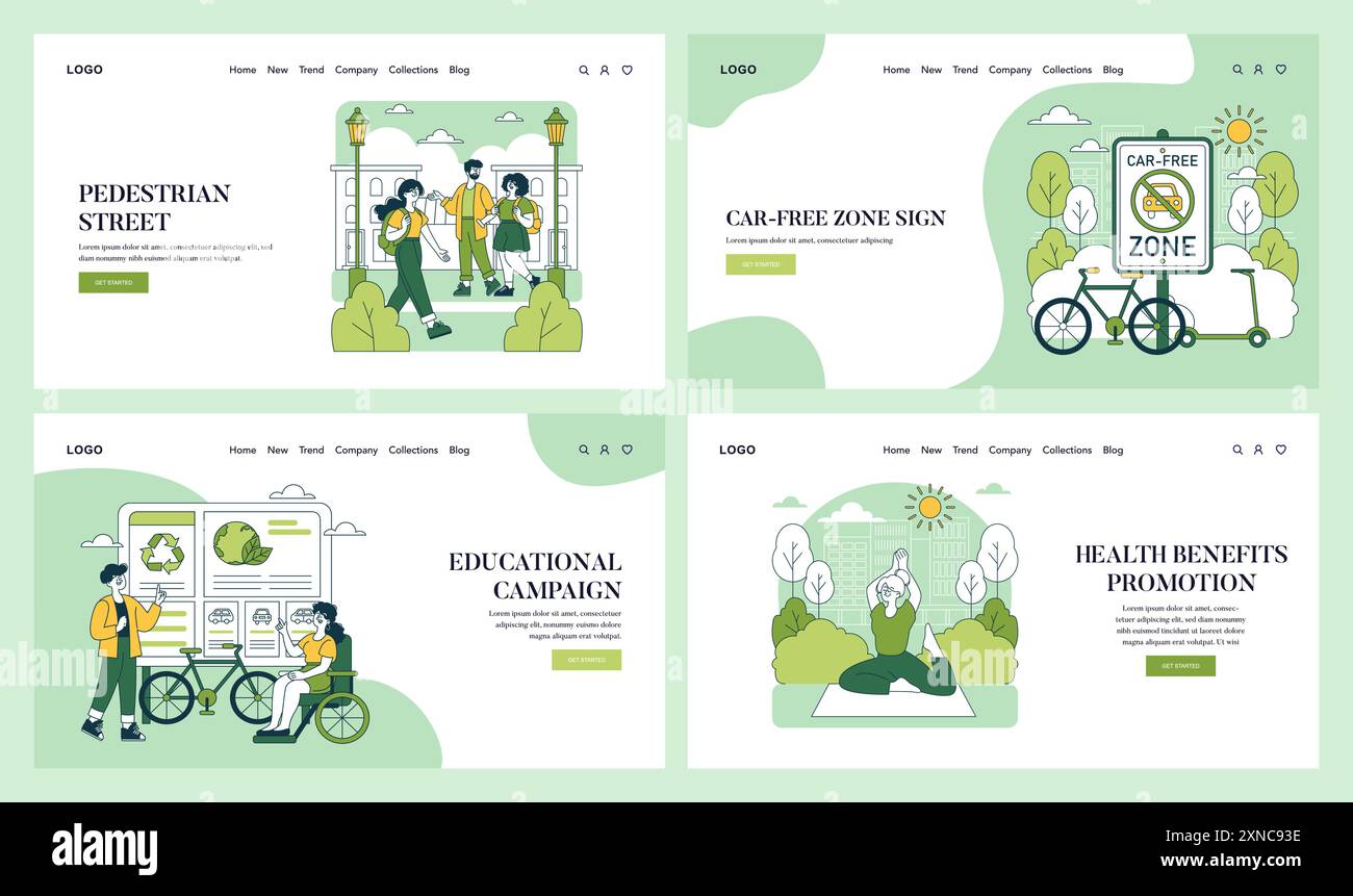 World Car Free Day set. Advocating pedestrian zones, car-free areas ...