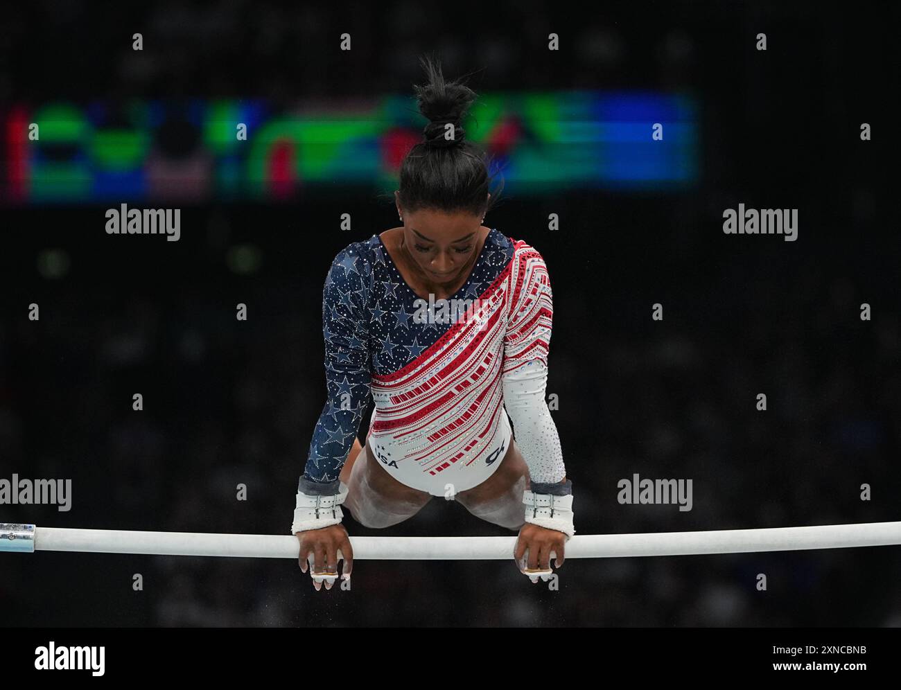 Bercy Arena, Paris, France. 30th July, 2024. SImone Biles competes ...
