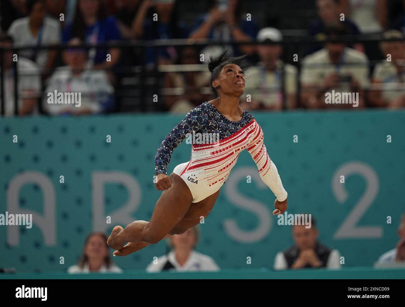 Bercy Arena, Paris, France. 30th July, 2024. SImone Biles competes ...