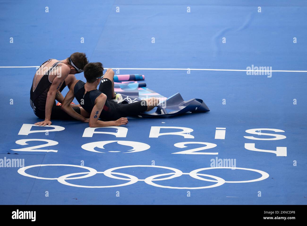 Alex yee finish line 2024 olympics hi-res stock photography and images ...