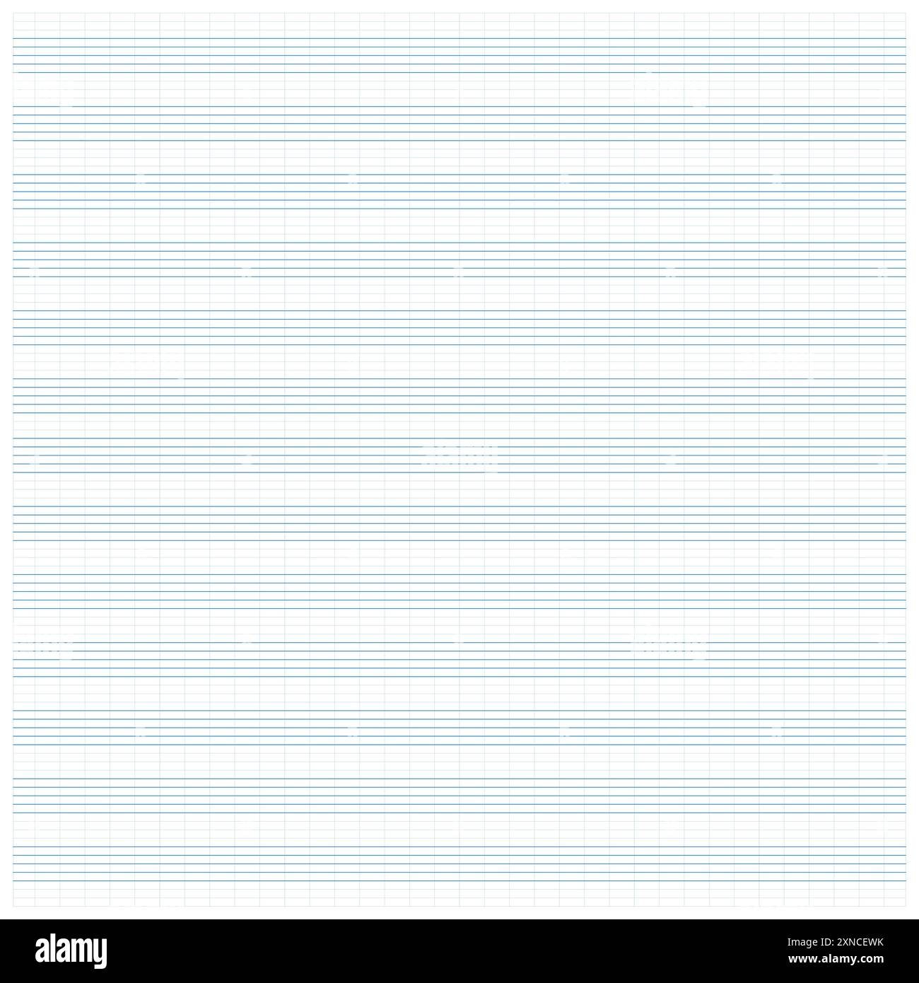 Graph paper. Printable grid paper with stave on a white background. A ...