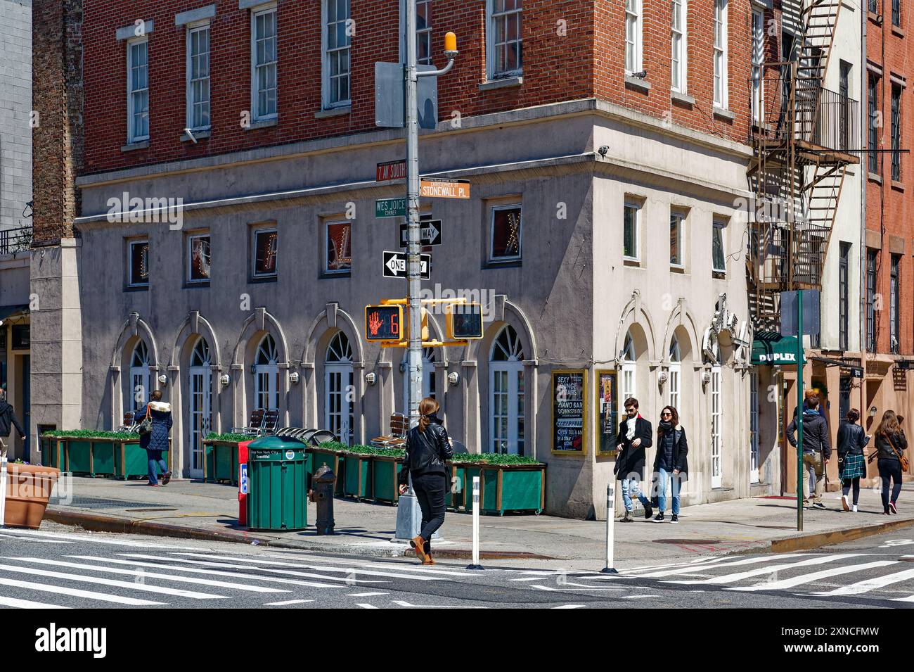 61 Christopher Street, an apartment building in the Greenwich Village ...