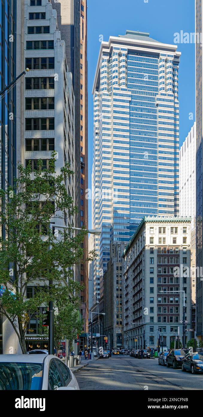 J p morgan building wall street hi-res stock photography and images - Alamy