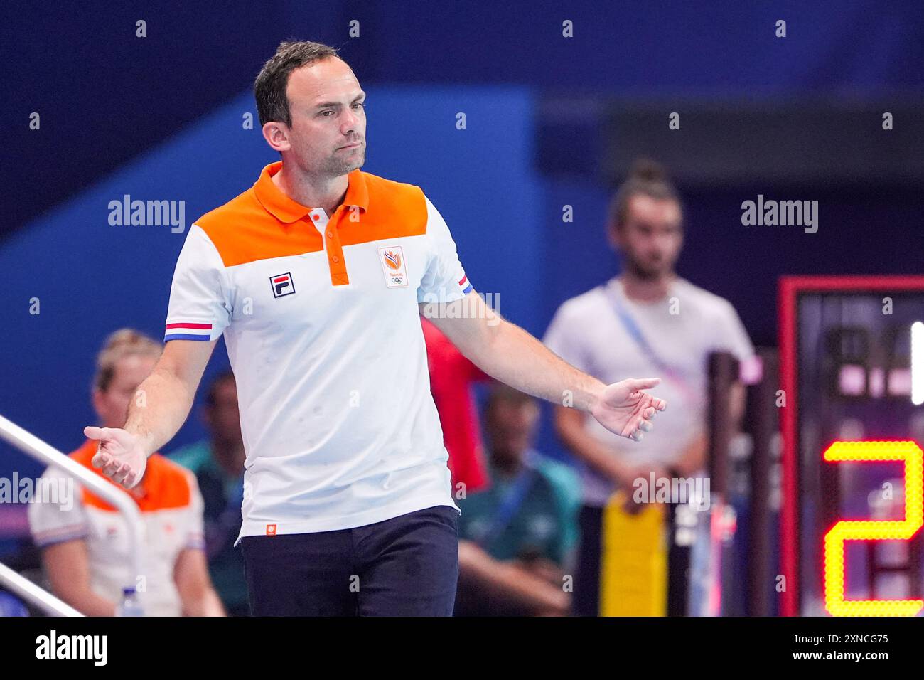 Paris, France. 31st July, 2024. PARIS, FRANCE - JULY 31: Head Coach Eva ...