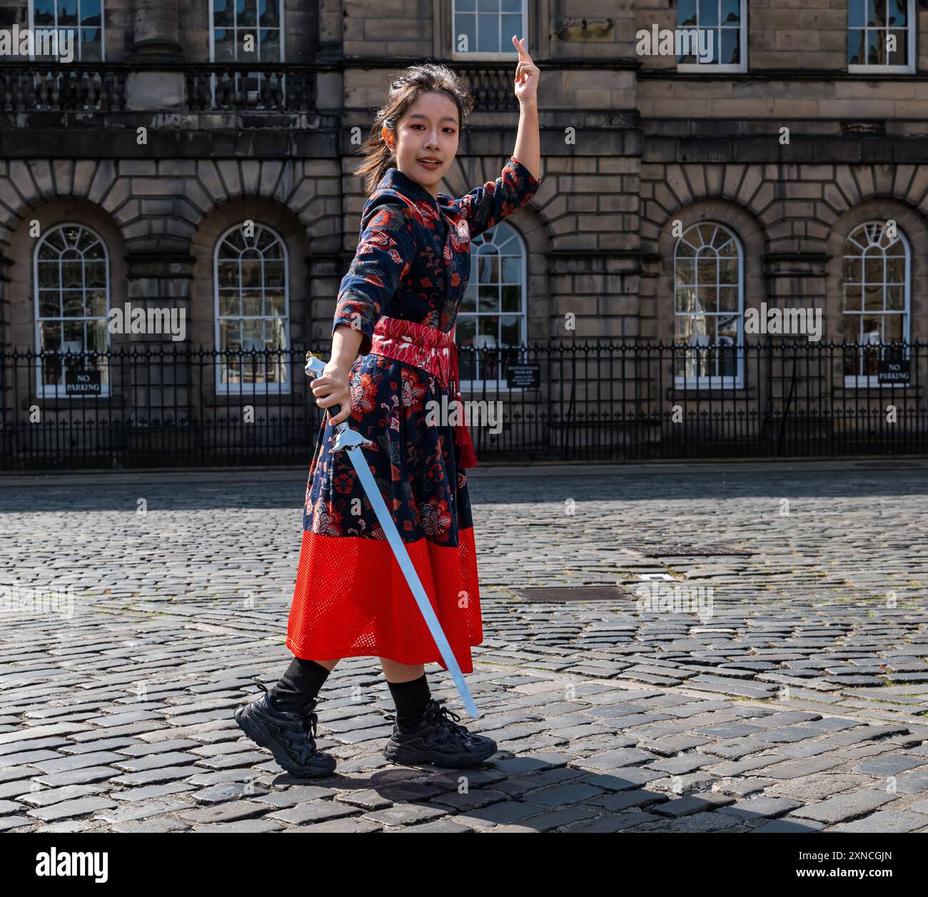 Edinburgh, Scotland, UK, July 31st 2024. Li Bai at Edinburgh Festival ...