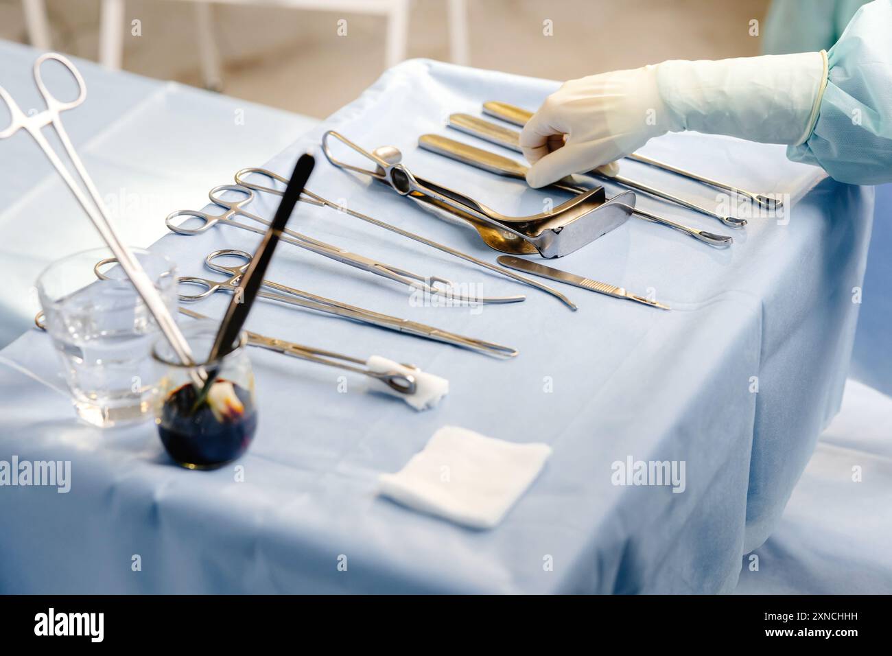 Surgical instruments prepared surgery hi-res stock photography and ...