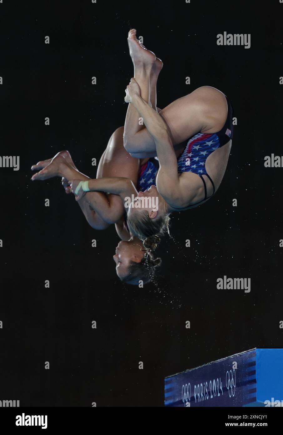 Paris, France. 31st July, 2024. Jessica Parratto and Delaney Schnell of ...