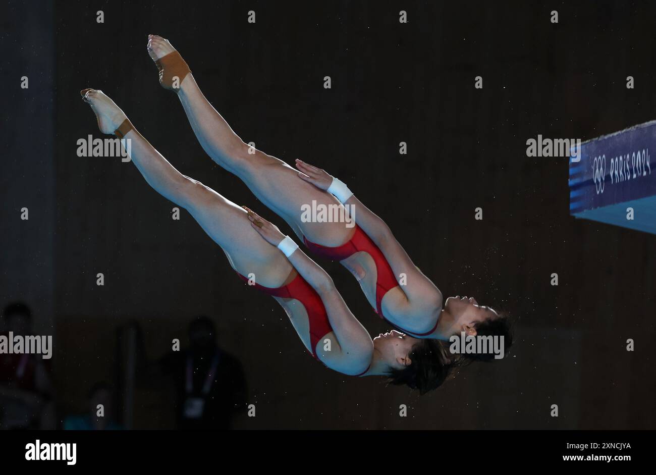 Paris, France. 31st July, 2024. Hongchan Quan and Yuxi Chen of China ...