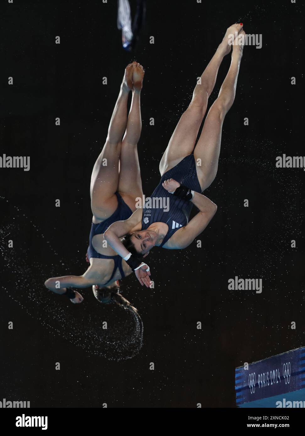 Paris, France. 31st July, 2024. Andrea Spendolini-Sirieix and Lois ...