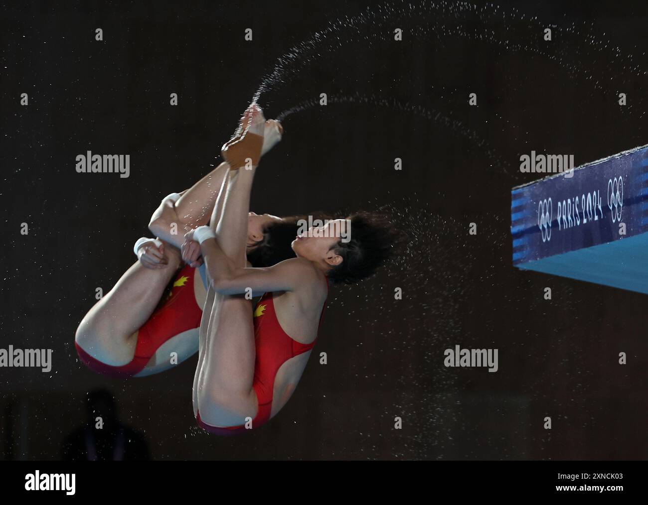 Paris, France. 31st July, 2024. Hongchan Quan and Yuxi Chen of China ...